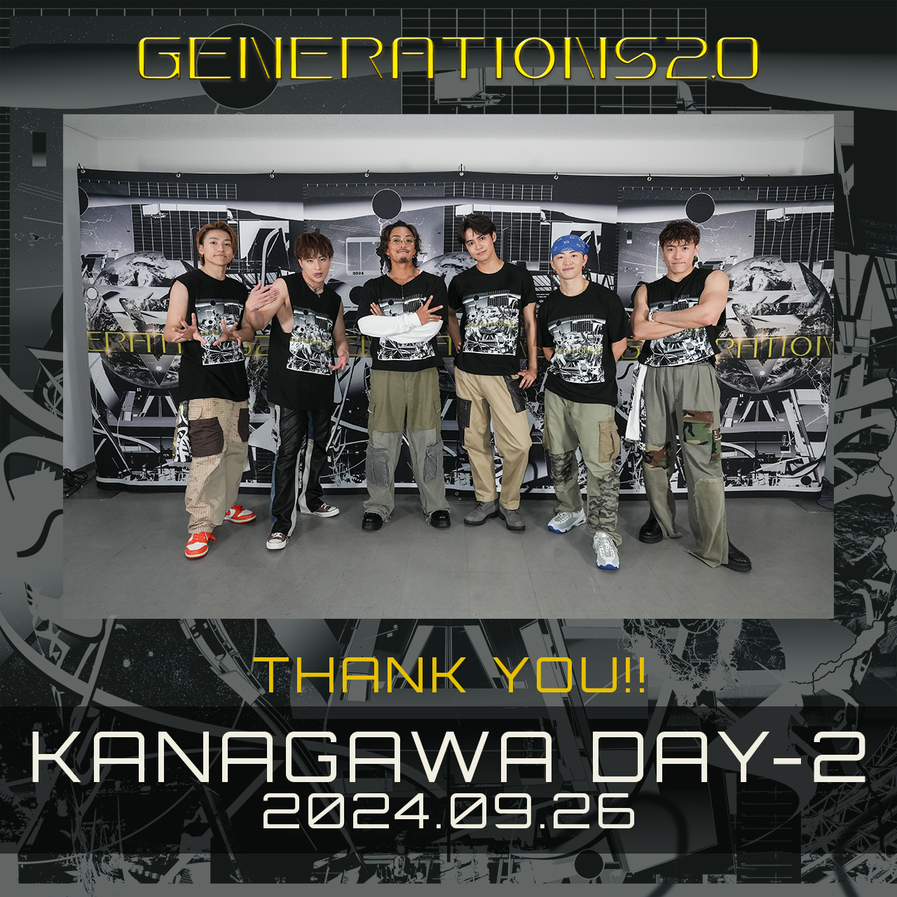 GENERATIONS LIVE TOUR 2024 ”GENERATIONS 2.0” | EXILE TRIBE mobile