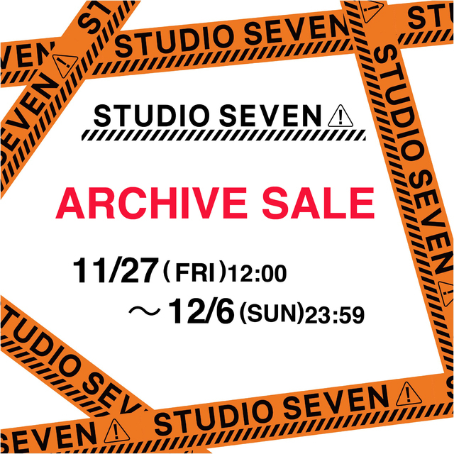 【STUDIO SEVEN】今天12点起举办"ARCHIVE SALE"！ | LDH - LOVE + DREAM + HAPPINESS ...