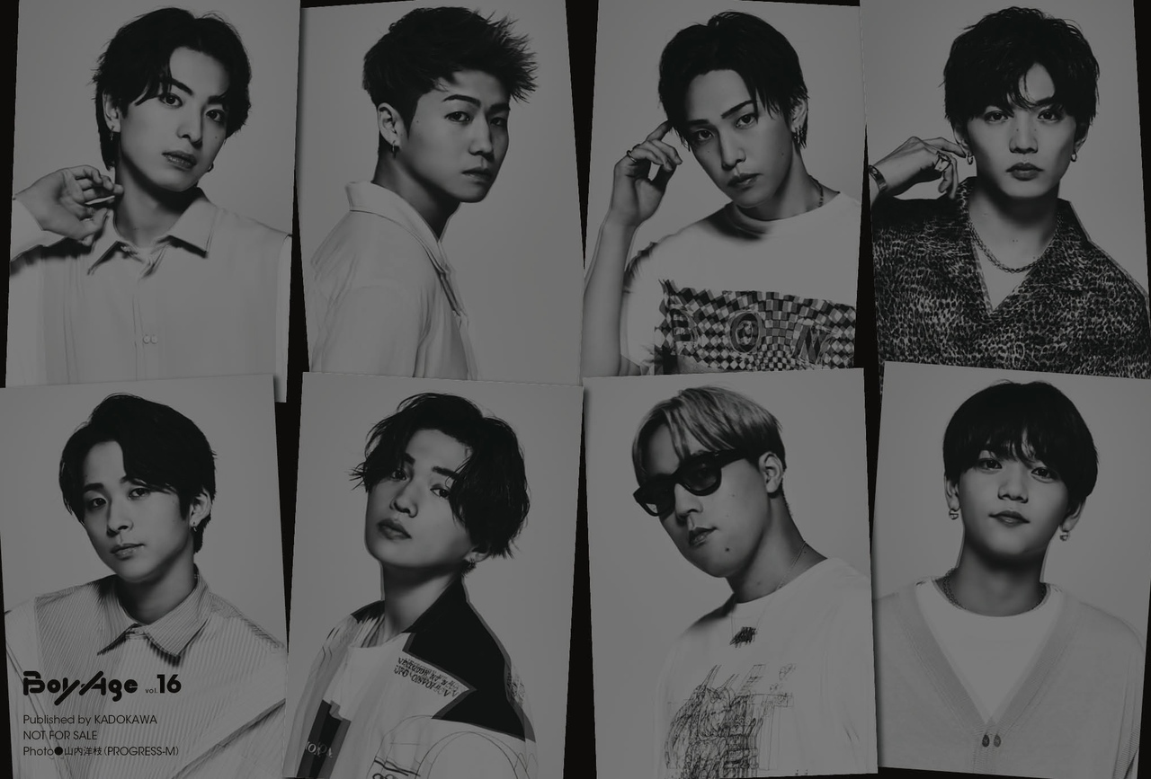 FANTASTICS appearing on the cover of KADOKAWA "BoyAge vol.16" to be released on 9/2 (Thu ...